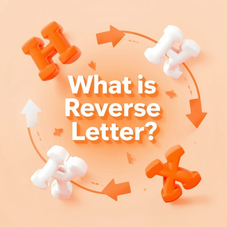 Reverse Letters – Transform Text Instantly